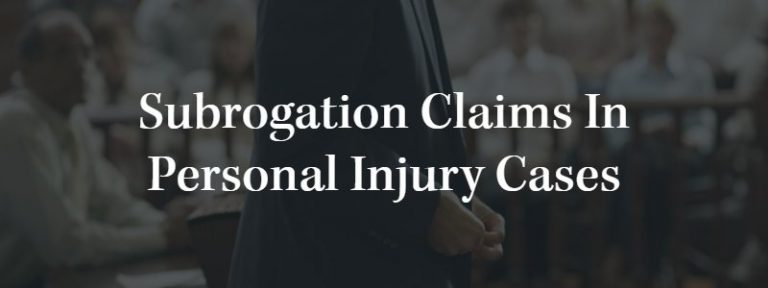 What Is a Subrogation Claim in a Personal Injury Case? | Ciccarelli Law ...